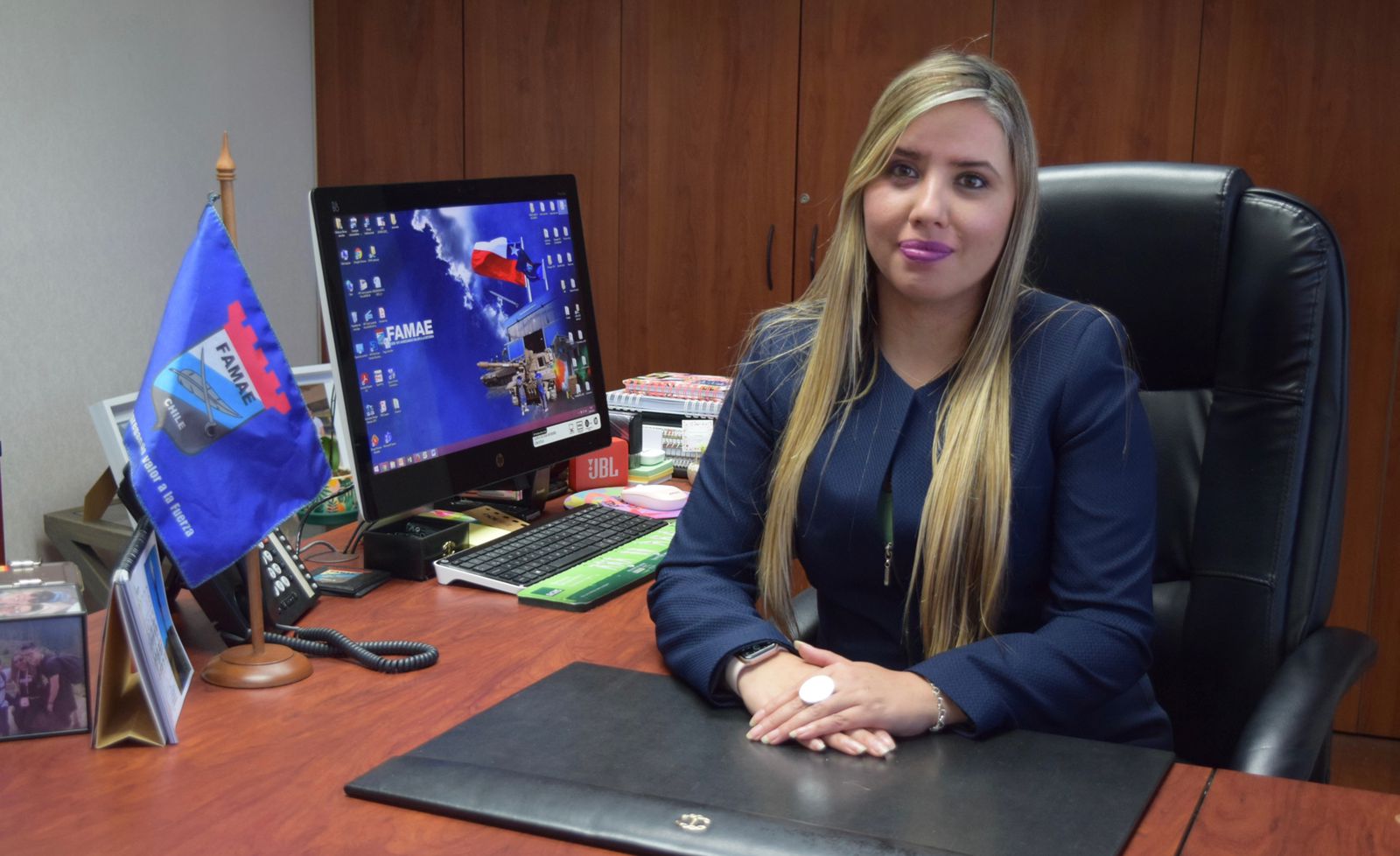 Es la primera mujer que ocupa el cargo Gerente de Finanzas de FAMAE ...
